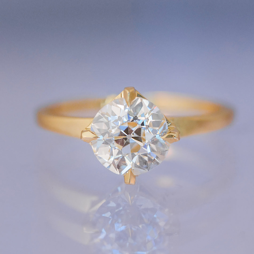 Penelope Ring - Antique Old European Cut Diamond (1.59ct)