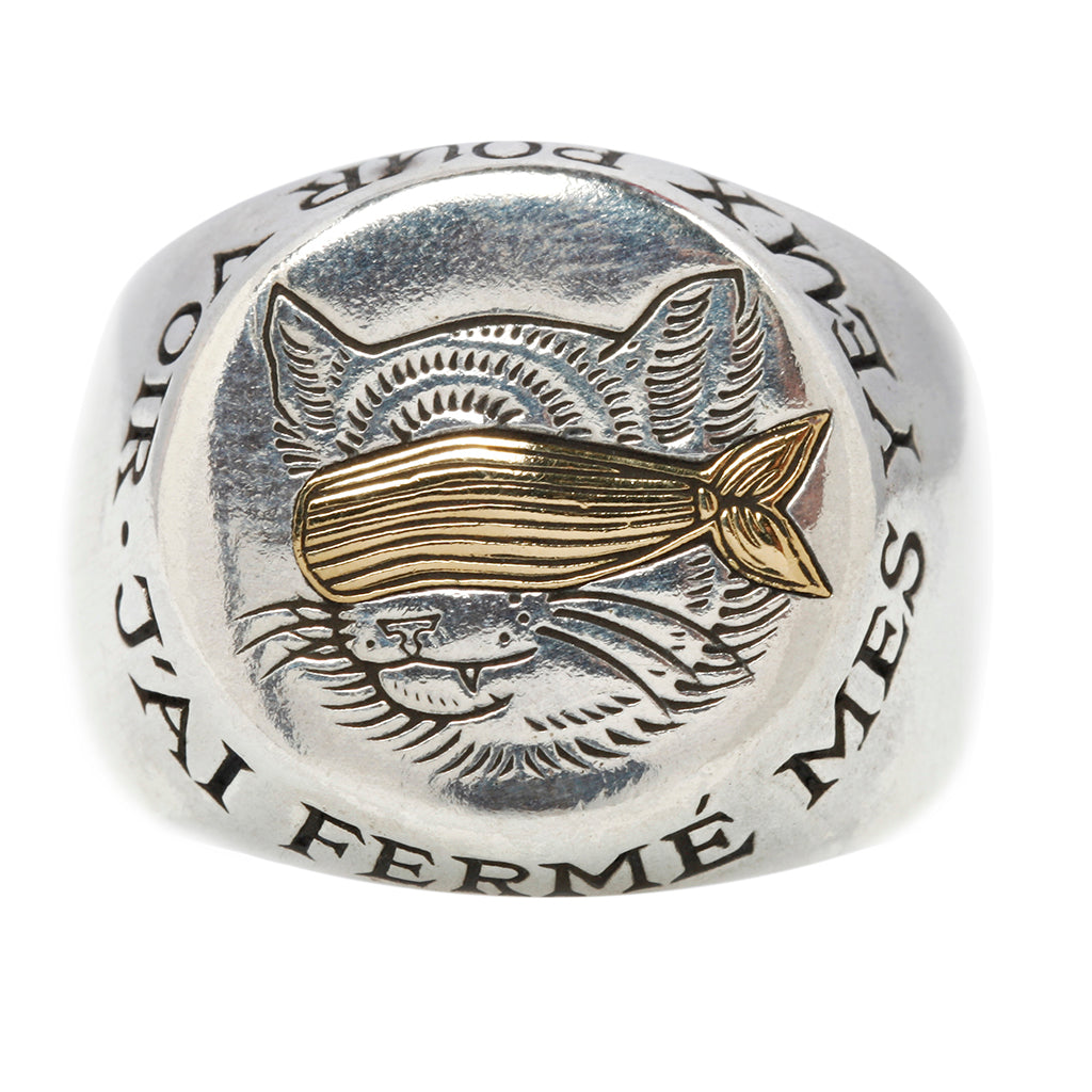 blindfolded cat ring