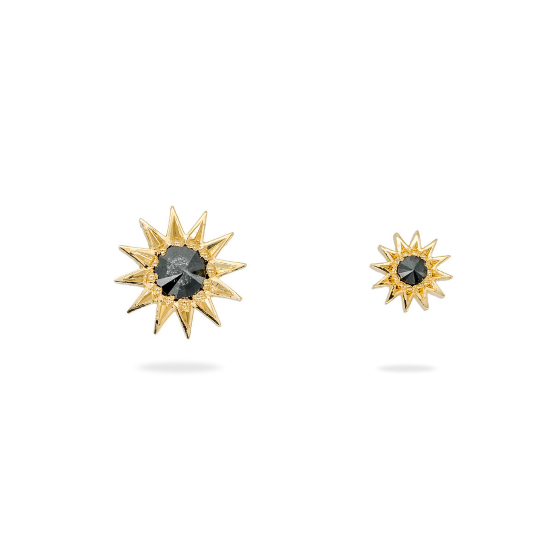 Petite Inverted Spur Stud - Diamond