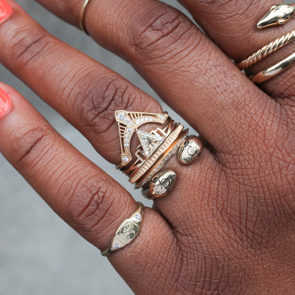 Unique Alternative Handmade Engagement Rings – Fiat Lux