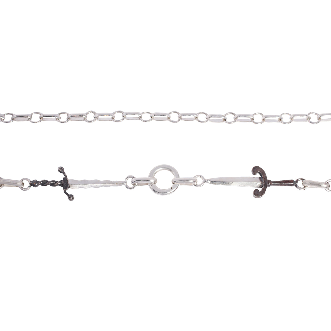Armory Chain | Medieval Weapons Sterling Silver Necklace