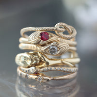 Resting Nagini Ring (G)